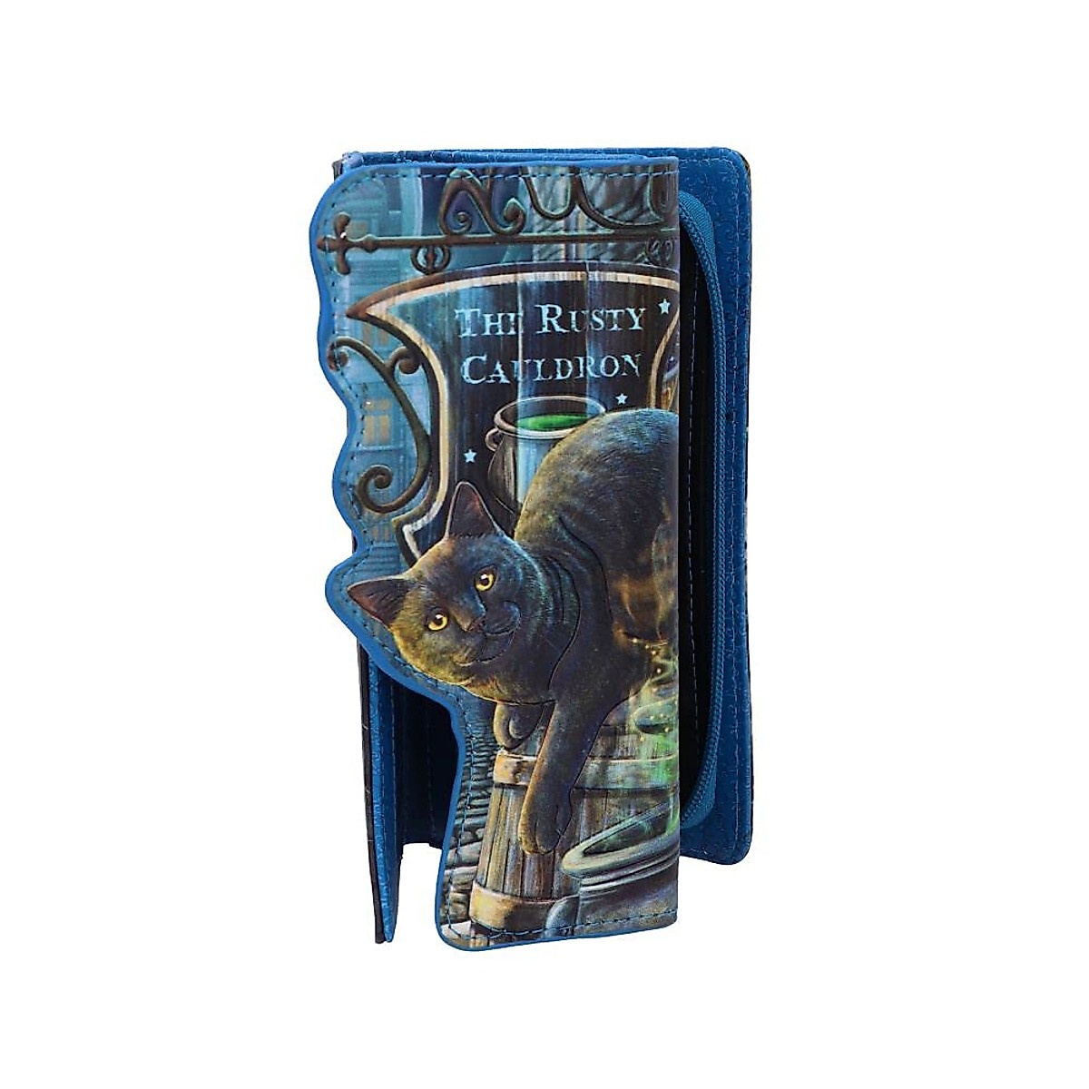 Nemesis Now Women's Rusty Cauldron, Blue, 18.5cm