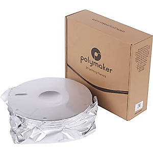 2.85mm(3mm) PETG Filament 2.85mm, 1kg Strong PETG Clear Filament - Polymaker PolyLite PETG 2.85mm Transparent 3D Printer Filament, Print with 2.85mm Openning 3D Printers Only