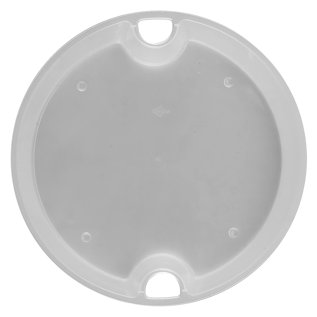 TIYA Food Takeout Bowl Inserts - Plastic Tier Separator for To-Go Containers - Fits Large 50oz Bowls - Separates Noodles and Other Ingredients from Soup Broth (Bulk 240 Pack)