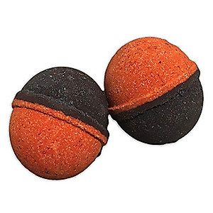 Certified Smart Ass Bath Bombs - XL Black and Red Fizzers for Adults - Handcrafted, Made in America, 2 Count