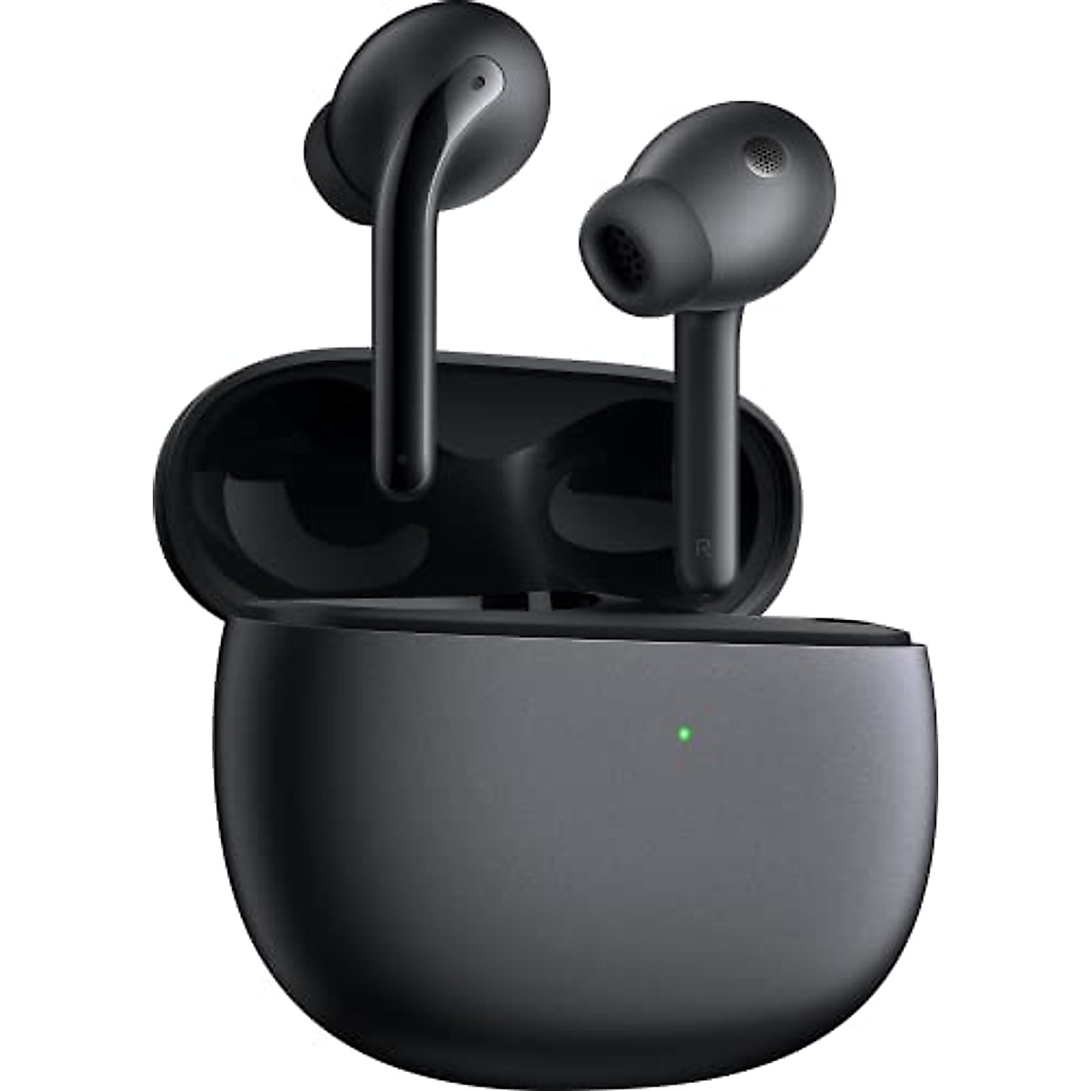 Xiaomi Buds 3, Up to 40dB ANC, 3 ANC Modes, Dual Transparency Modes, Dual-Magnetic Dynamic Driver, Hi-Fi Sound Quality, 32 Hours Battery Life, IP55 Dust and Water Resistance, Wireless Charging, Black