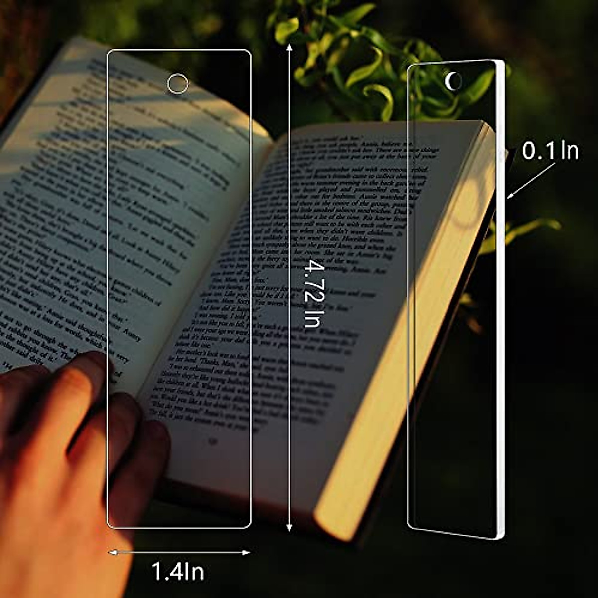 Inspirational Bookmark Gifts for Women Girls Lovers Bookworm Sister Daughter Book Female Friend Sister Gifts Friendship Gifts Never Underestimate The Different You