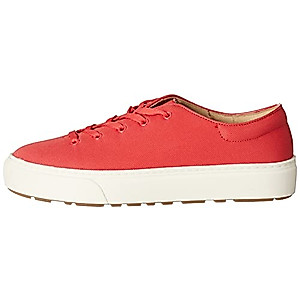 Amazon Essentials Women's Lace Up Sneaker, Red, 9