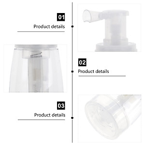 minkissy Powder Puffer Bottle For Glitter Spray Barber Powder Spray Bottle Empty Powder Spray Bottle Travel Cosmetic Blower For Hair Salon Home Beauty (Nozzle Color Random)