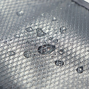 Shulemin Travel Toiletry Bag Make Up Bags, Portable Travel Makeup Brush Toothbrush Toothpaste Storage Bag Case Container for Bottles, Cosmetics,Bathroom Toiletries Grey