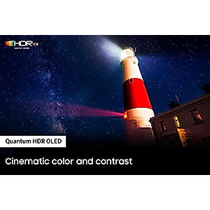 SAMSUNG QN65S95BAFXZA 65" Quantum OLED HDR UHD 4K Smart TV with a HW-B550 2.1ch Soundbar and Subwoofer with Dolby Audio (2022)