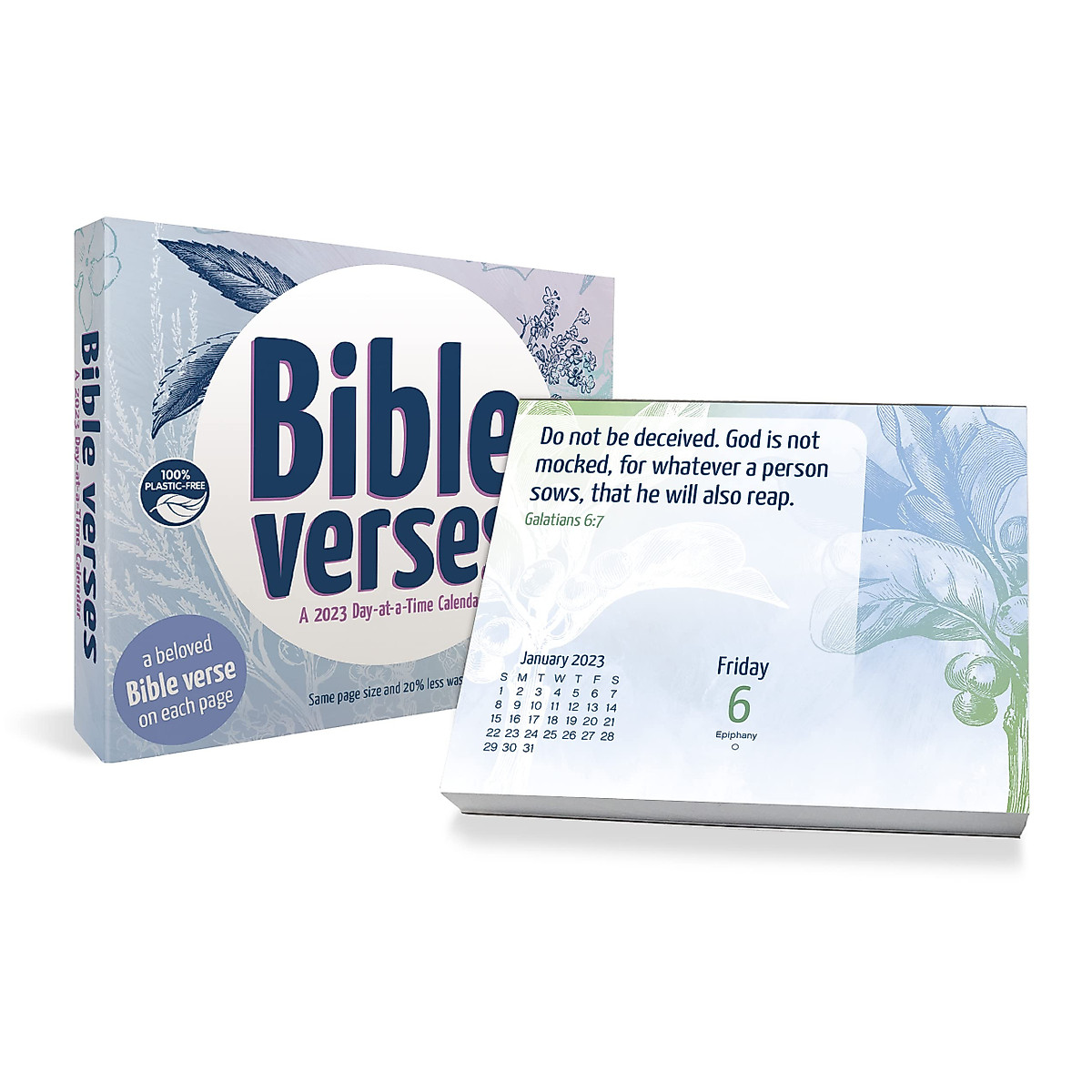 2023 Bible Verses Day-at-a-Time Box Calendar