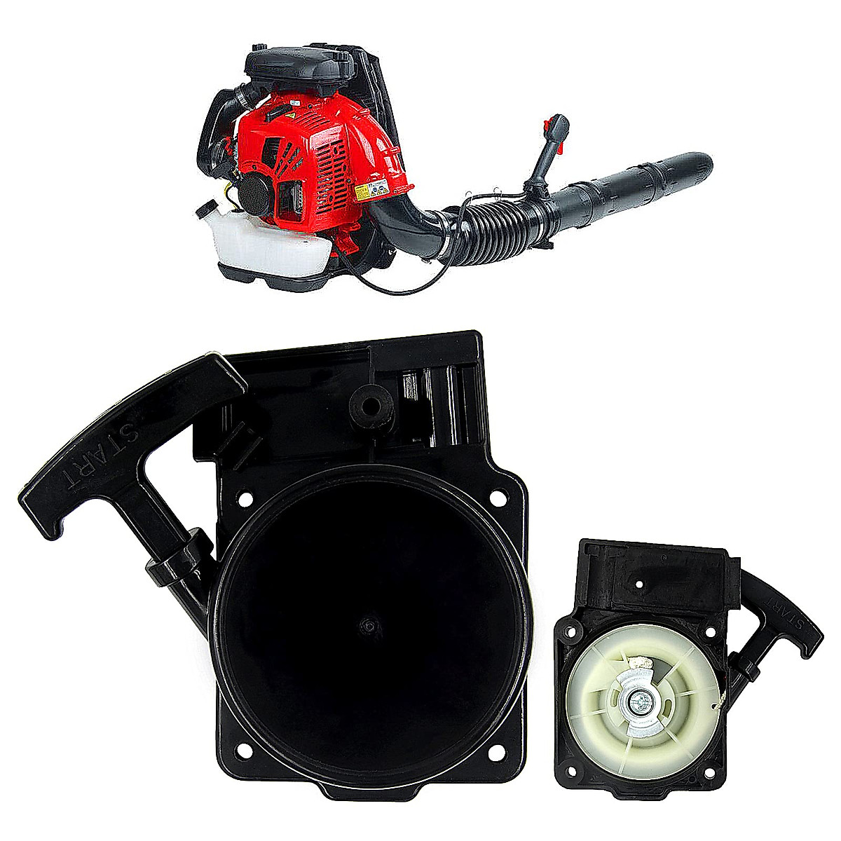 AILEETE 576594001 Recoil Starter Assembly for RedMax EBZ6500 EBZ7500 EBZ8500 EBZ6500RH EBZ7500RH EBZ8500RH Backpack Blower Pull Start