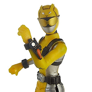 Power Rangers Beast Morphers Yellow Ranger 6" Action Figure Toy Inspired by The TV Show