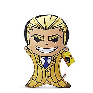 Official My Hero Academia Character Pillow - 20-Inch All Might Doll Body Replica - Gift for Friends, Family, and Fans - Bed, Couch, Room Decoration - Soft Throw Cushion - Licensed Merchandise