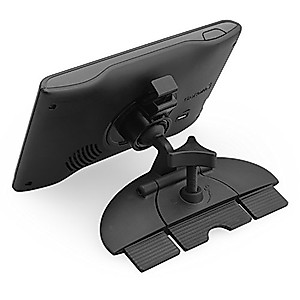 APPS2Car GPS Mount, CD Slot GPS Mount GPS Holder Base Compatible with Garmin Nuvi Serie 3.5-7 inches Sat Nav CD Player Mount