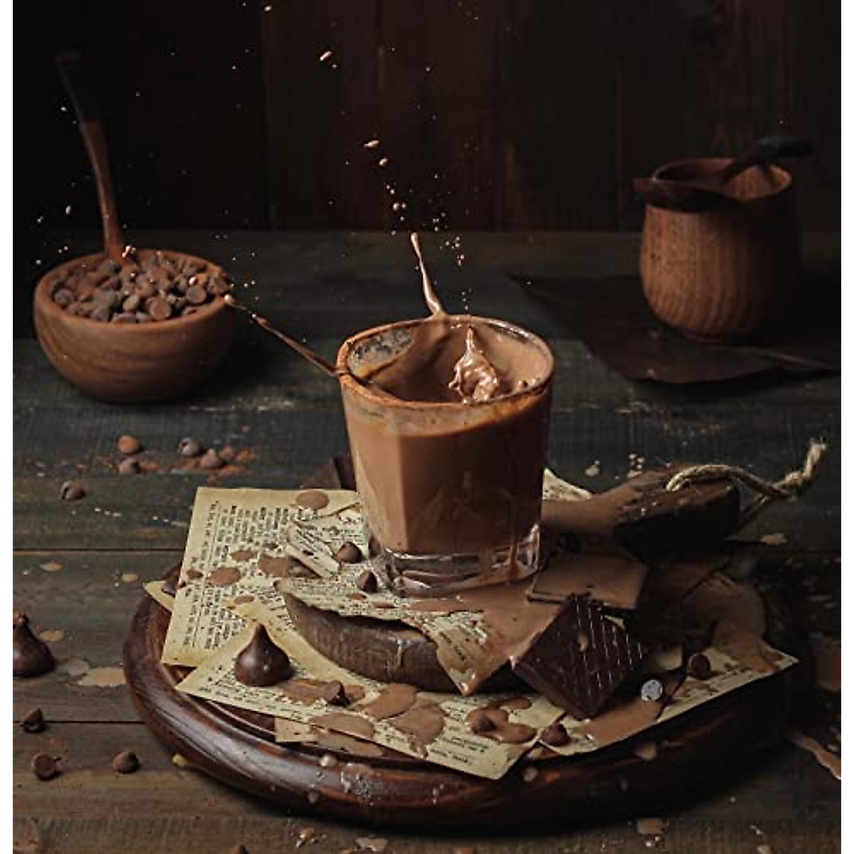 Square Drinking Whiskey Glasses Set of 4, Old Fashioned Glass Cup Bar Set, Stemless Everyday Rocks Whisky Glass Best Present for Men, Scotch, Bourbon, Vodka, Wine, Cocktail, Liquor, Tequila, Smoothie