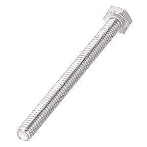 uxcell 1/4-20 x 3 Hex Bolts 304 Stainless Steel Hexagon Screw Bolt 10pcs