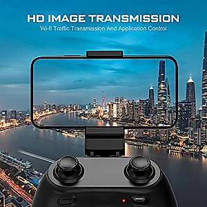 HJLXMF HD Camera Drone 4K 2.4GHz RC Helicopter V22 Osprey Remote Control Toys 1080P HD Band WiFi Quadcopter Altitude Hold RC Helicopter for Adult (with Three Batteries)
