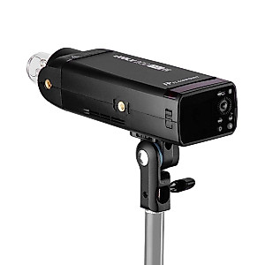 Flashpoint eVOLV 200 Pro TTL Pocket Flash Kit - AD200 Pro, Glow EZ Lock Quick Octa Large Softbox with Bowens Mount (36in), Handheld Grip S-Type Bracket Bowens Mount Holder for Speedlite Flash Softbox