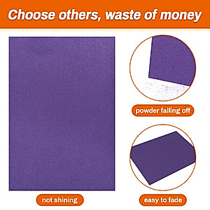 Sukh 13pcs Glitter Cardstock Paper - Glitter Cardstock Craft Paper A4 Thick Colored Crafts Christmas Valentines Gift Box Wrapping DIY Wedding Birthday Party Sparkle Decor Scrapbook 13 Colors 250GSM