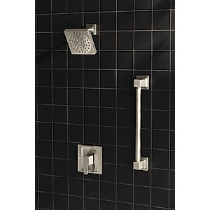 Moen YG8818BN 90 Degree 18-Inch Designer Grab Bar, Brushed Nickel