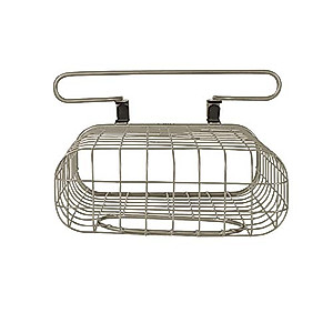 Spectrum Diversified Grid Bag Storage Satin Nickel