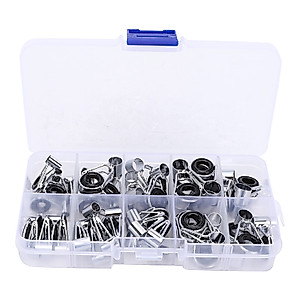 90Pcs Fishing Rod Pole Ring Stainless Steel Ceramics Fishing Rod Repair Kit Fishing Rods and Accessories