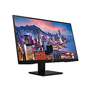 HP P27h G4 27 Inch FHD IPS LED-Backlit LCD Monitor Bundle with HDMI, Blue Light Filter, MK270 Wireless Keyboard and Mouse Combo, Gel Pad