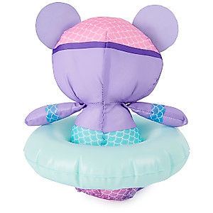 Swimways Huggable Floating Water Stuffed Animal, Bath Toys and Pool Party Favors 2-Pack for Kids Ages 1+, Blue and Purple