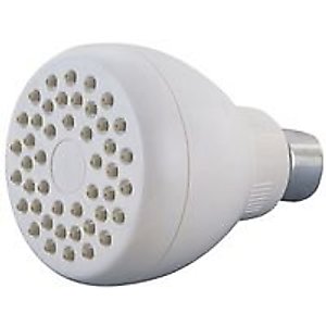 Boston Harbor B11041WH Fx/Mt with Rub Tip White Showerhead