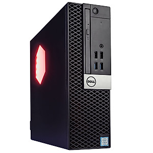 RGB Desktop Computer | 7th Gen Intel i5 (3.2) | 8GB DDR4 RAM | 500GB SSD Solid State | Windows 10 Professional | 22in LCD Monitor | Perfect Family Computer (Renewed)