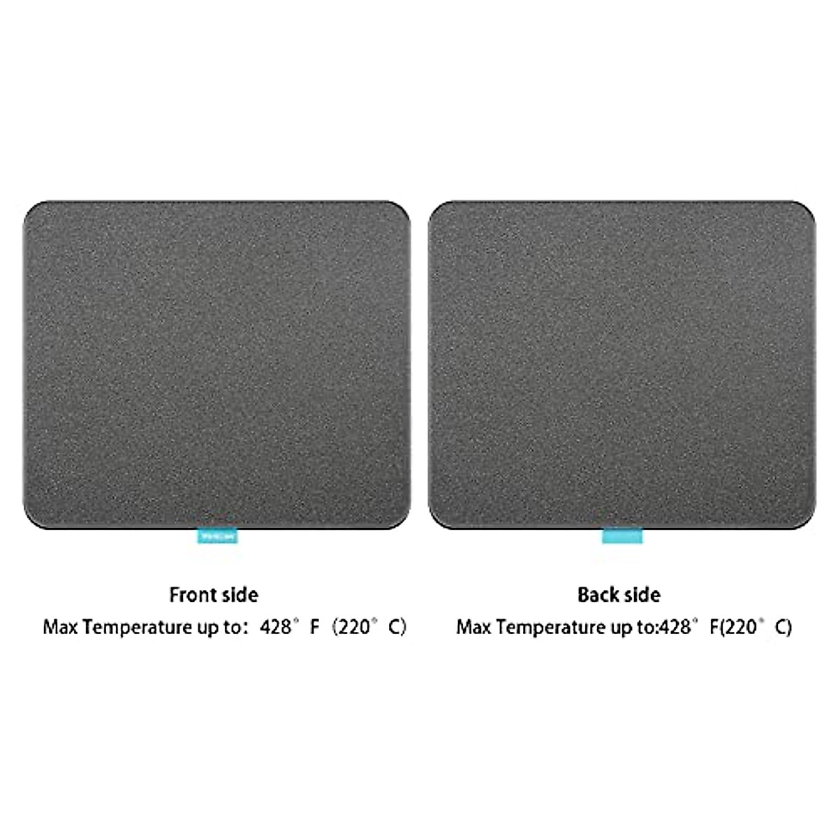 WORKLION Heat Press Mat 11"x13": Double-Sided Fireproof Materials Protective Resistant Mat for Cricut Easypress/Easypress 2 & HTV Craft Vinyl Ironing Insulation Transfer Projects