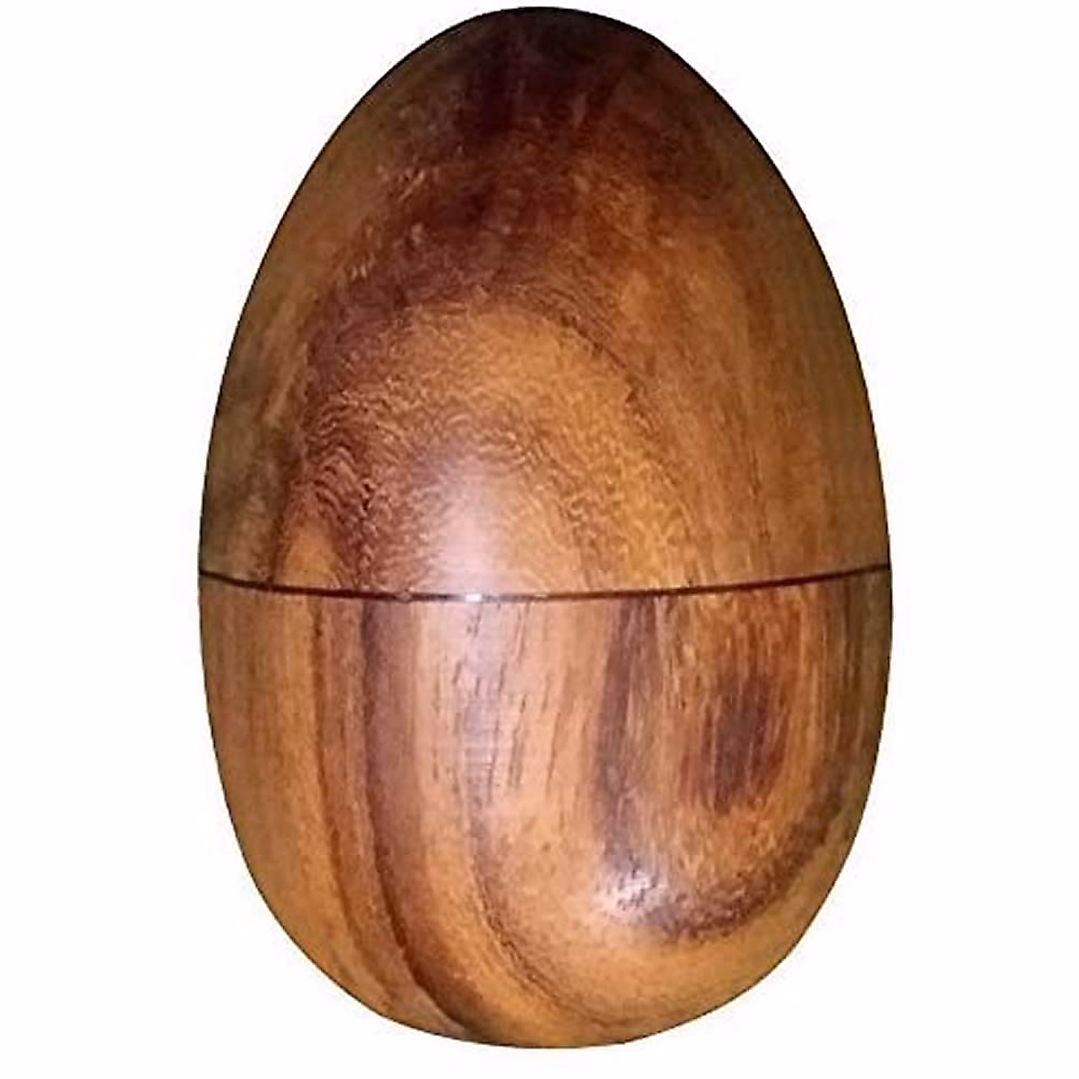AAR Wooden Egg Shaker Percussion Instrument (Brown)
