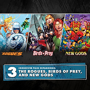 Cryptozoic Entertainment: DC Deck-Building Game: Crossover Collection 1 Expansion- Deck Building Card Game, Ages 14+ Multi