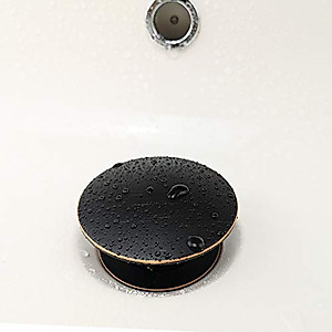 Purelux Bathroom Faucet Vessel or Vanity Sink Spring Pop Up Drain Stopper With Overflow, Oil Rubbed Bronze, Fits 1-3/4" Drain Hole