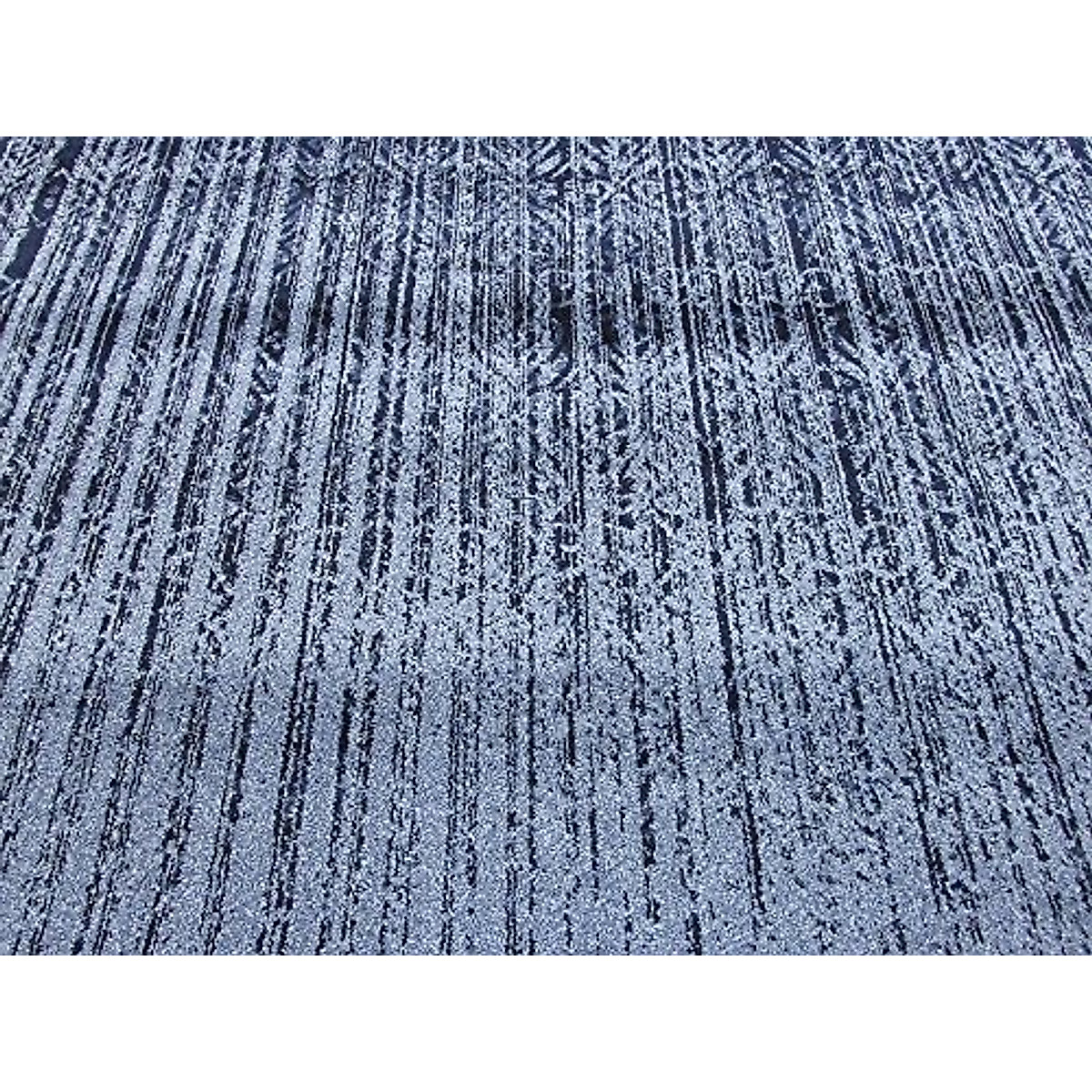 Unique Loom Del Mar Collection Area Rug - Jennifer (10' 6" x 16' 5" Rectangle, Blue/ Navy Blue)