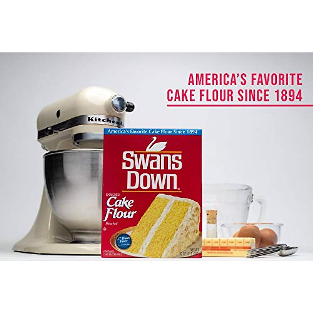 Swans Down Regular Cake Flour, 32 Ounce Box
