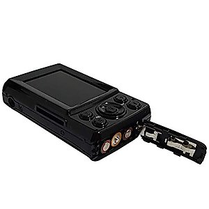 Portable Digital Camera, 16MP Zoom Recording Compact Camera Pocket Camera with 2.4 Inch Display Point and Shoot Camera for Kids, Beginners(Black)