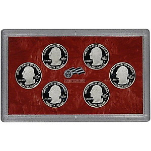 2009 S US Mint Quarters Silver Proof Set OGP