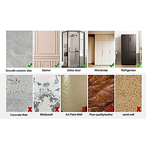 Kemmandi 10 Pieces Hexagonal Mirror Wall Mirror Glass Mirror Mirrors Decor for Home Bedroom Living Room