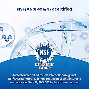 Waterspecialist NSF Certified Filter, Replacement for Pur® Water Filter Faucet, Pur® RF-9999®, Compatible with All Pur® Faucet Mount Filtration Systems (Pack of 3), Model No.: WS708A