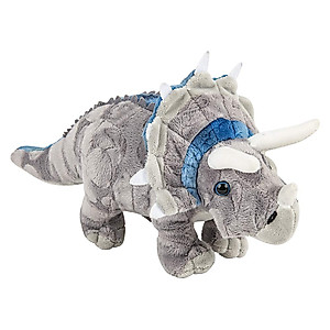 Rhode Island Novelty 13" Animal Den Triceratops Plush