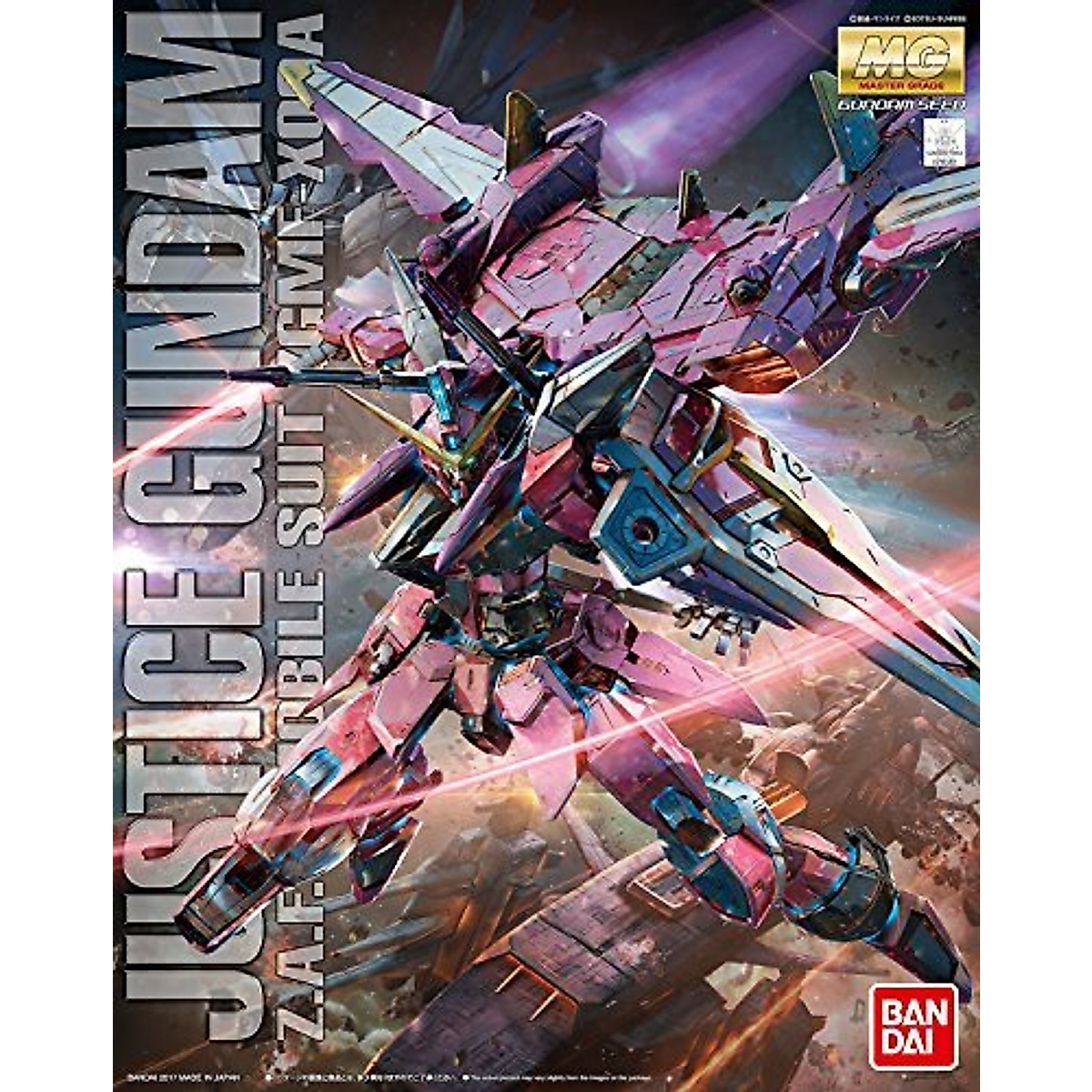 Bandai Hobby Justice Gundam Seed, Bandai MG Hobby Figure