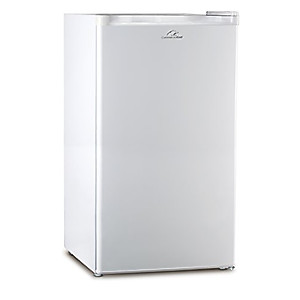 Commercial Cool CCR32W Compact Single Door Refrigerator and Freezer, 3.2 Cu. Ft. Mini Fridge, White