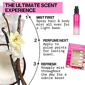 Pacifica Beauty, Wanderlust Spray Perfume Trial Set, Featuring Island Vanilla Mini, 5 Scents, Fragrance Sampler Gift Set, Natural + Essential Oils, Clean, Vegan + Cruelty Free