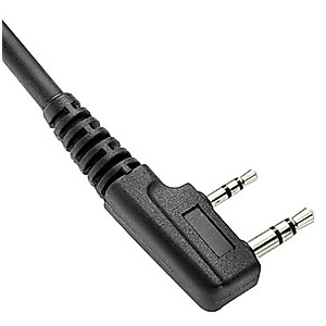 5 Pack Heavy Speaker Mic with Reinforced Cable for Baofeng Radios BF-F8HP BF-F9 UV-82 UV-82HP UV-82C UV-5R UV-5R5 UV-5RA UV-5RE UV-5X3 V2+ and Arcshell TYT Wouxun Kenwood Radios, Shoulder Microphone