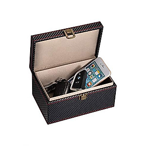 Large Faraday Box for Car Keys Signal Blocking Box Keyless Entry Key Fob Signal Blocker Protector Box RFID Box for Car Keys for Car Theft Prevention Faraday Box Cage (Big Box - 19.5 * 12.5 * 10cm)