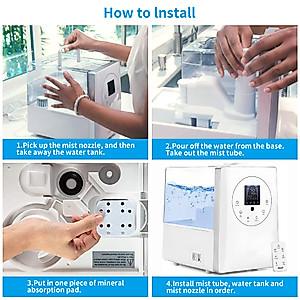 LV600HH LV600S Humidifiers Replacement Descaling Pad 10 Pack Mineral Absorption Pad Compatible for LEVOIT