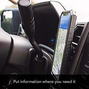 Rokform - Magnetic Air Vent Mount, Super Grip Car Truck & Van Vent Clip, Aluminum Cell Phone Holder, Removable Vent Magnet Mount, Specially Designed for Rokform Cases (Black)