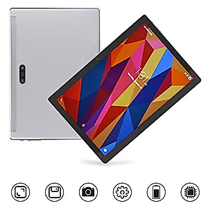 10.1 Inch Tablet, Android11 Dual Camera IPS Tablet for Home Use (US Plug)