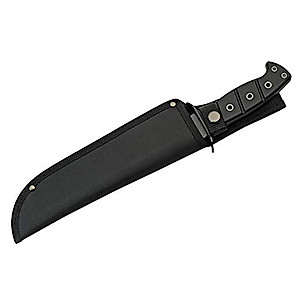 SZCO SUPPLIES 15"" Backyard Bowie Knife, black (211514-PL)