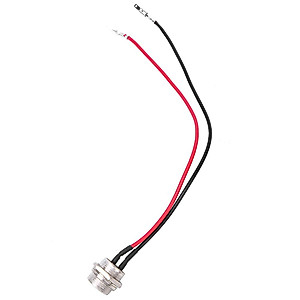 Keenso Electric Scooter Charging Port, 6 Pcs Electric Car Scooter Charging Port Connector 3 Pin Aviation Head Charging Hole