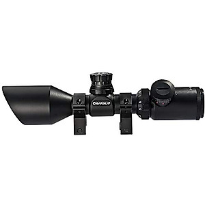 Barska AC11668 3-9x42 2nd Generation Compact Scope with Illuminated Mil-Dot Reticle , Black