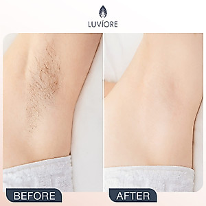 LUVIORE Ingrown Hair Treatment Solution (4 oz) - After Shave for Women & Men - Ingrown Hair treatment for bikini area - razor burn treatment women bikini - Moisturizing Serum for Women & Men